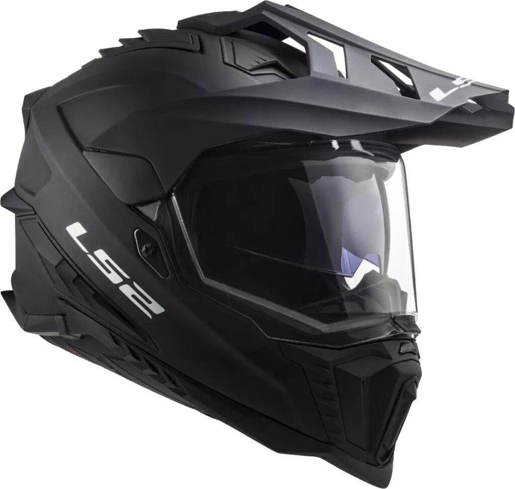 Casco Ls2 Mx701 Explorer Hpfc Solid Negro Mate - Motoshop Respuestos y Accesorios