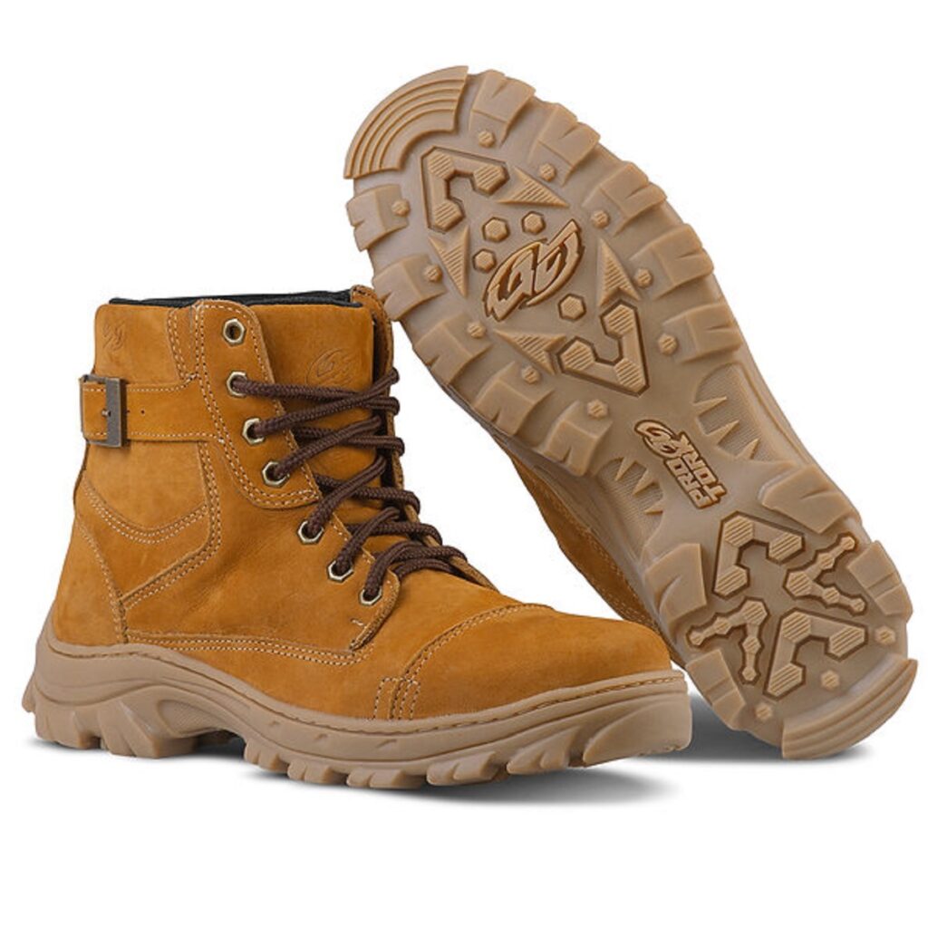 Botas Pro Tork Nobuck Cuero Natural Clasica Leñadora - Motoshop ...