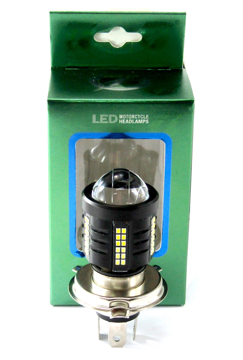 Lampara 12v 12w Rtd Led Lupa 1200lm H4 Vent. Motos - Motoshop ...