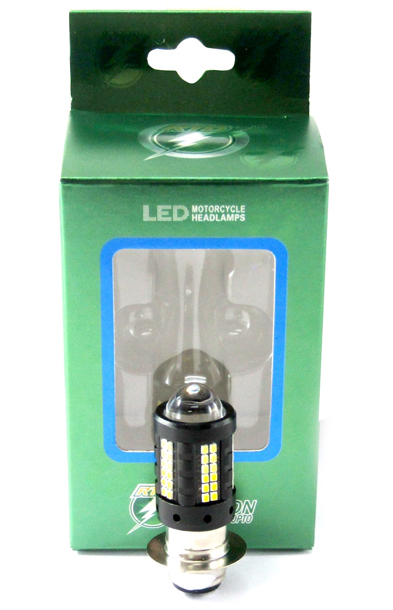 Lampara 12v 12w Rtd Lupa Led 1200/1200lm Vent. P15d Moto - Motoshop ...