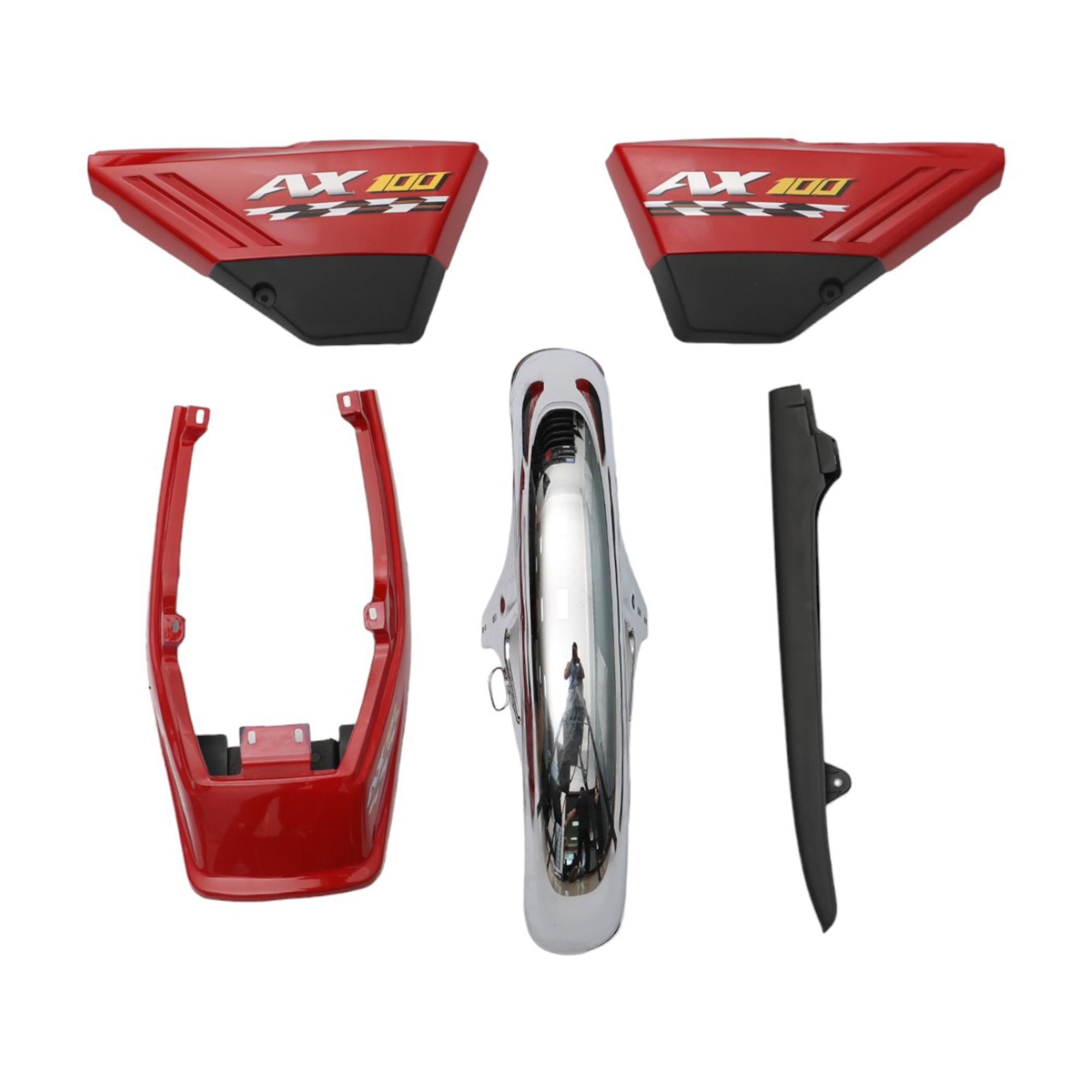 Kit De Plasticos Completo Para Suzuki Ax100 - Motoshop Respuestos y ...