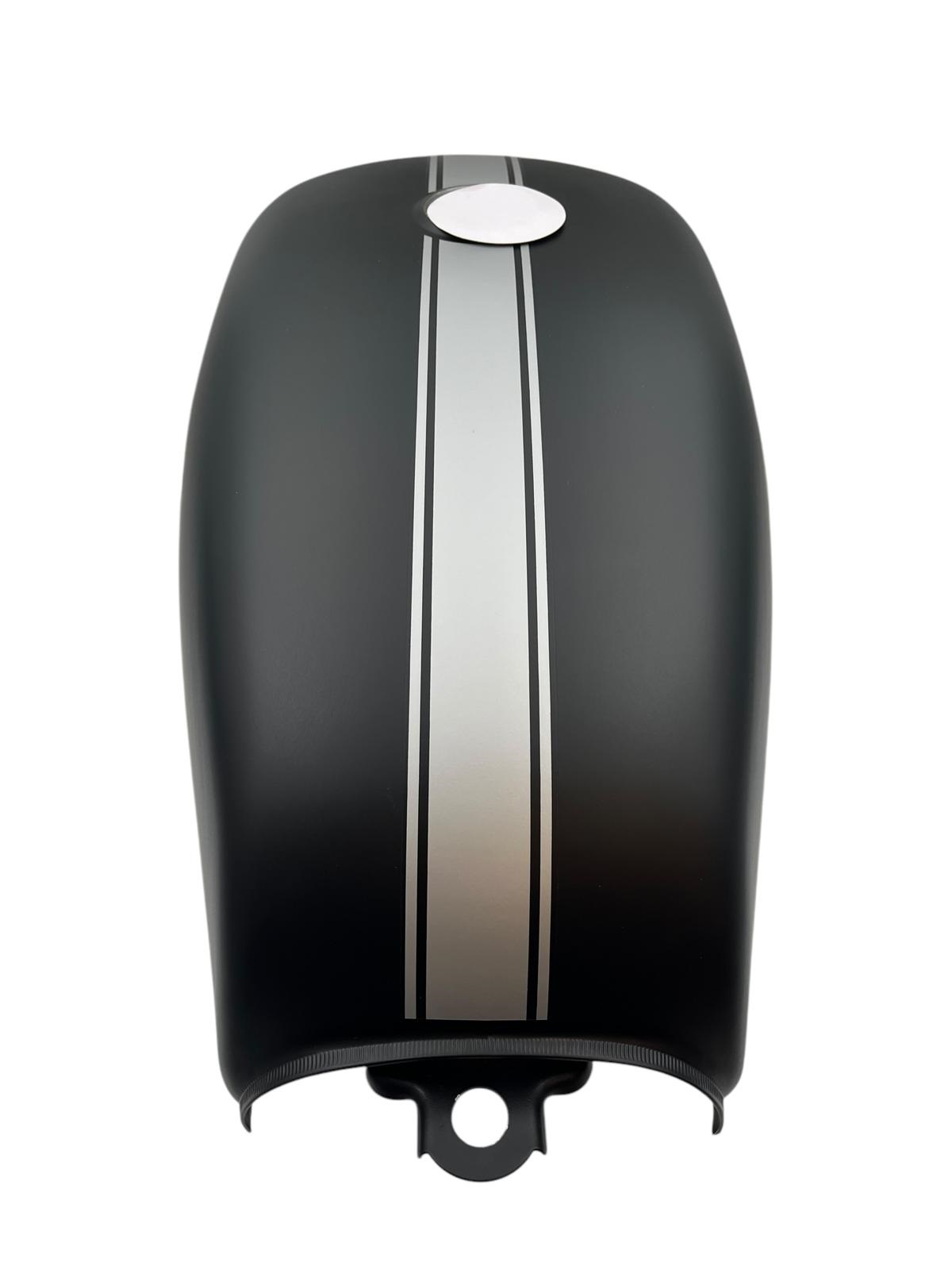 Tanque De Nafta Baccio Classic Retro Negro Mate - Motoshop Respuestos y ...