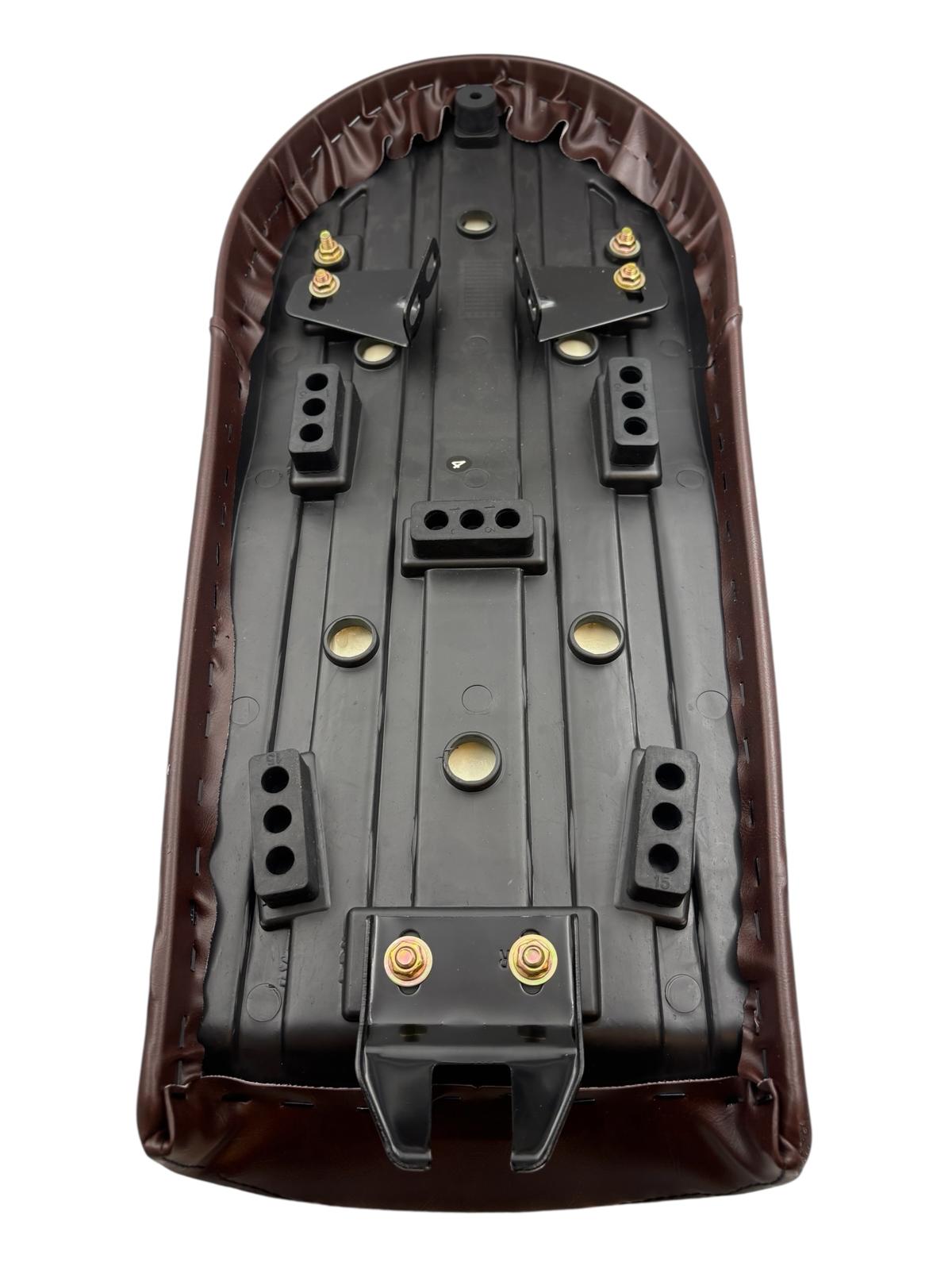 Asiento Original Marron Baccio Classic Retro - Motoshop Respuestos y ...